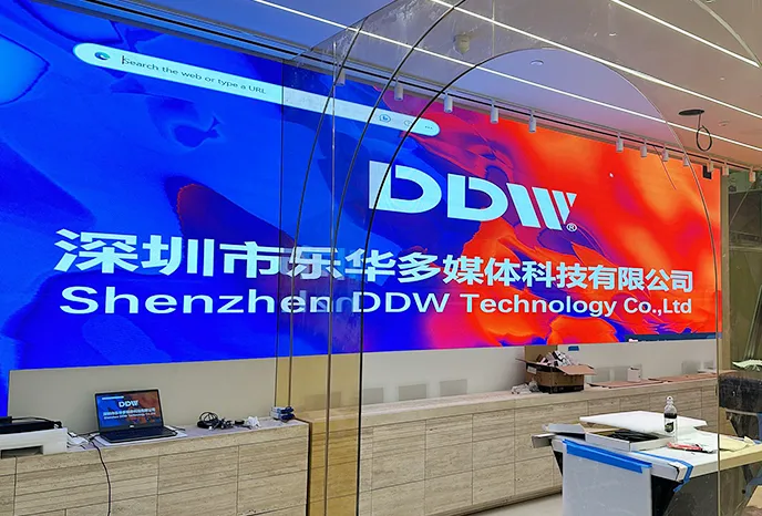 P1.667 Indoor HD LED Screen For Portugal shopping mall - DDW Display