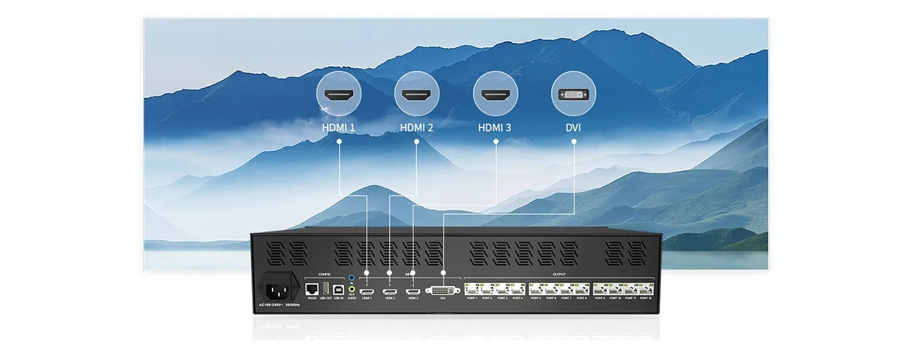 Colorlight X12 LED Video Processor - DDW Display