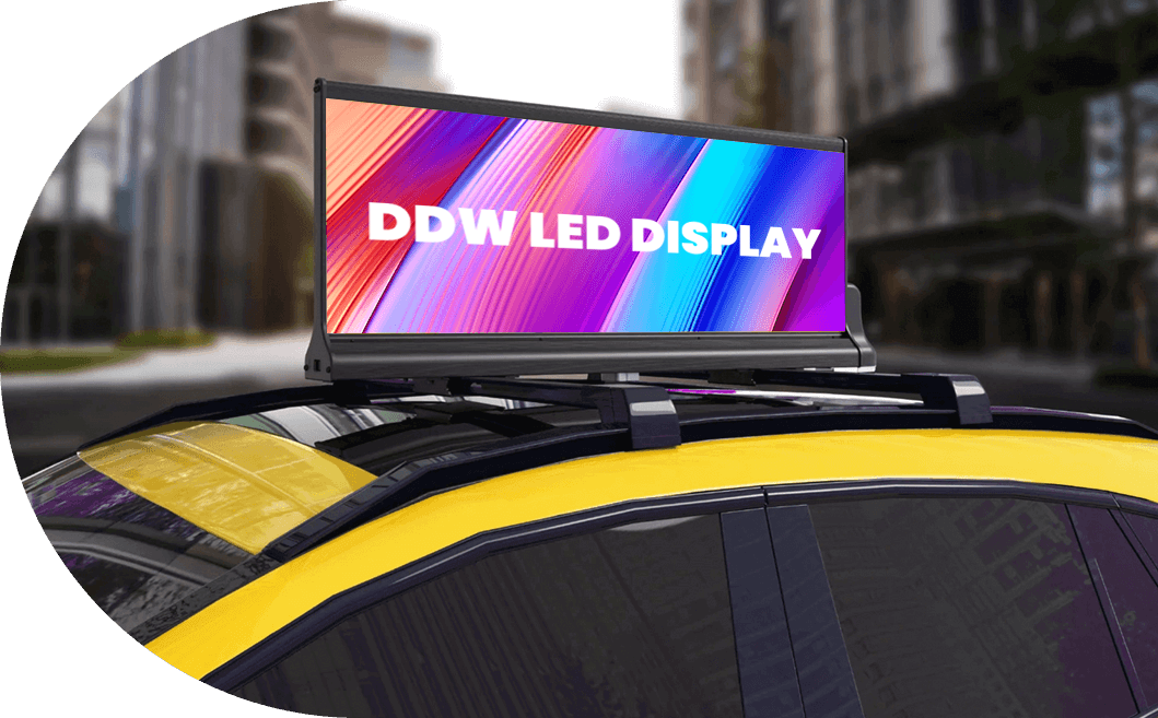 Taxi Top LED Display - DDW Display
