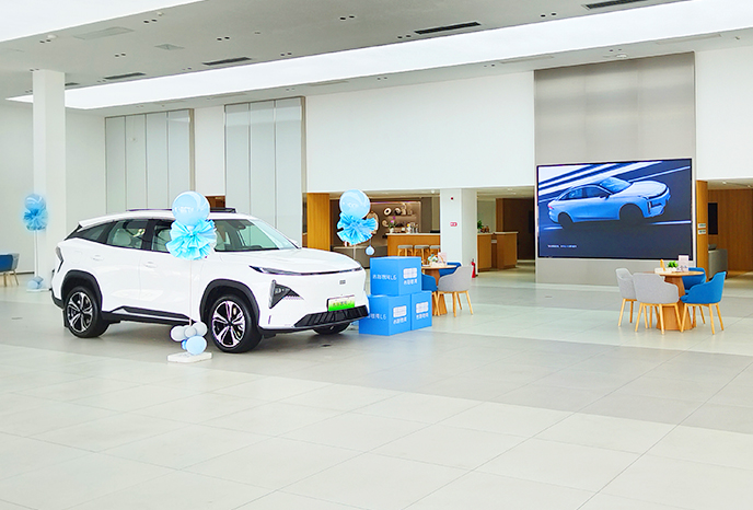 P2.5 Geely Automobile Exhibition Hall Indoor LED Display Screen - DDW ...