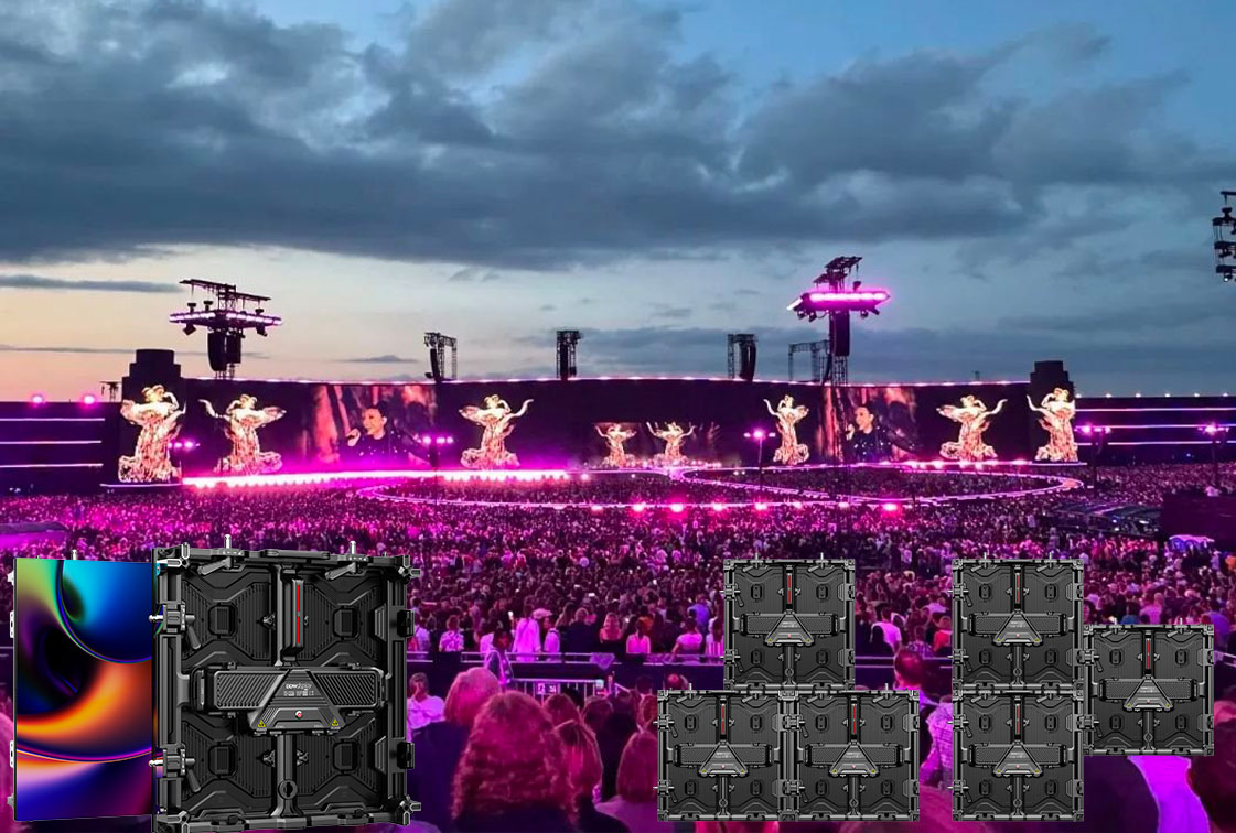 Rental Screens for Outdoor Event Stages - DDW Display
